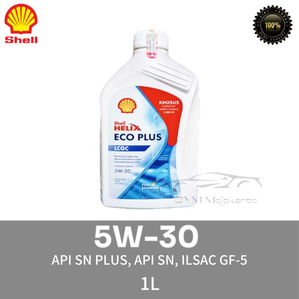 Jual SHELL HELIX ECO PLUS 5w-30 1L | Shopee Indonesia
