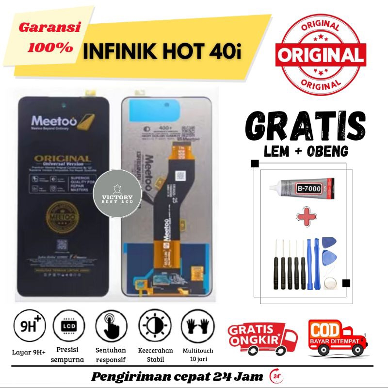 Jual Lcd INFINIK HOT 40i GRATIS lem + Obeng Touchscreen Original MEETO ...