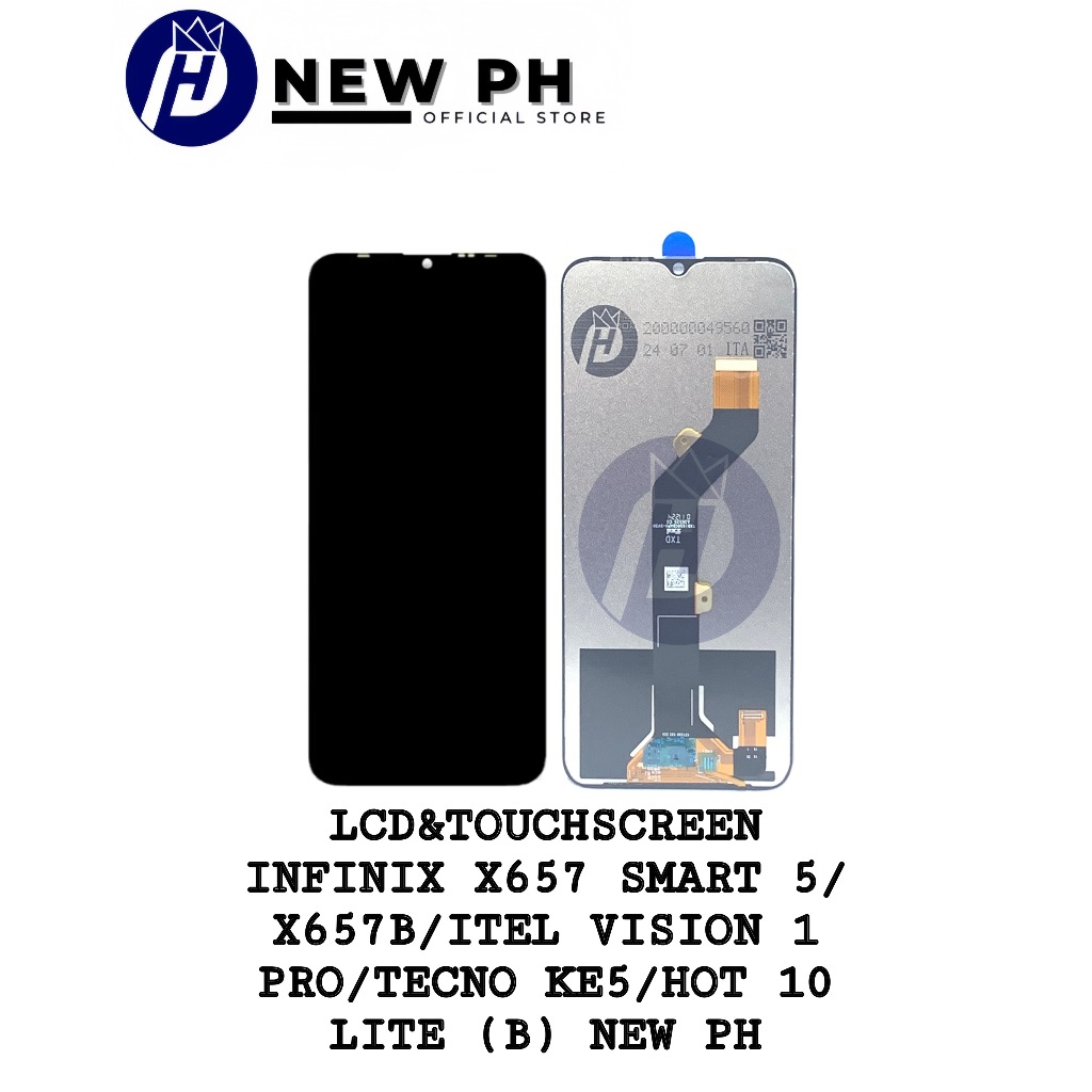 Jual NEW PH _ LCD TOUCHSCREEN INFINIX X657 (SMART 5)/X657B/ITEL VISION ...