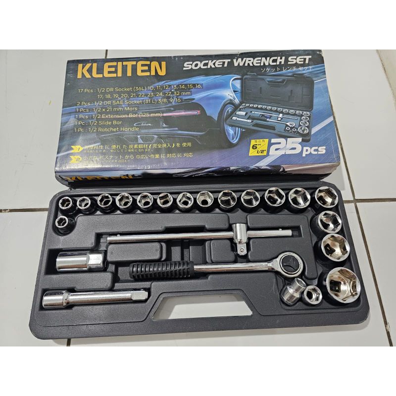 Jual kunci roda set 25pc | Shopee Indonesia