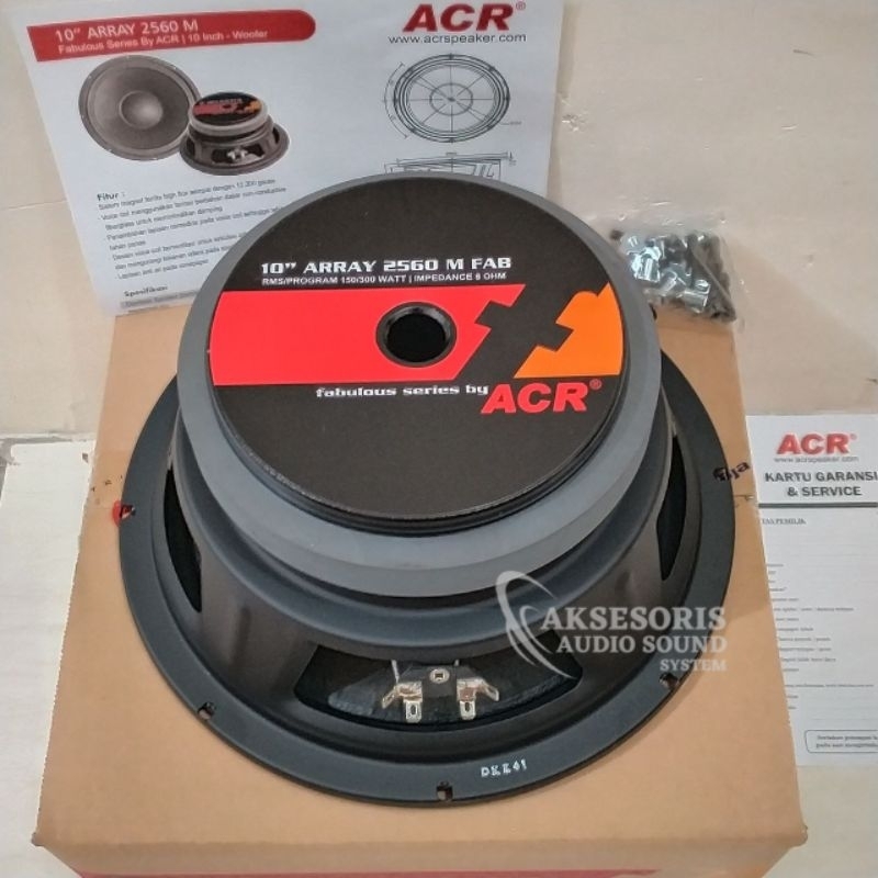 Jual Speaker ACR Fabulous Array 2560 M 10 inch 300 Watt Kualitas Bagus ...