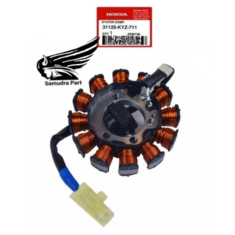 Jual Spul Spull supra Helm in Stator Comp supra Helm in original 31120KYZ711 | Shopee Indonesia