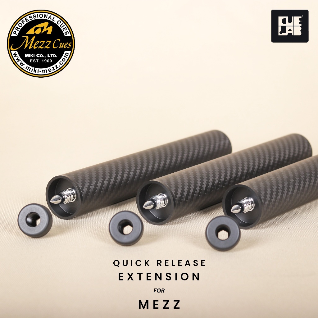 Jual Mezz Extension Carbon - Perpanjangan Stik Billiard merk Mezz ...