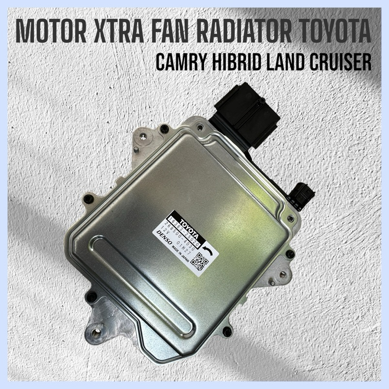 Jual MOTOR XTRA FAN RADIATOR TOYOTA CAMRY HIBRID LANDCRUISER ORIGINAL ...
