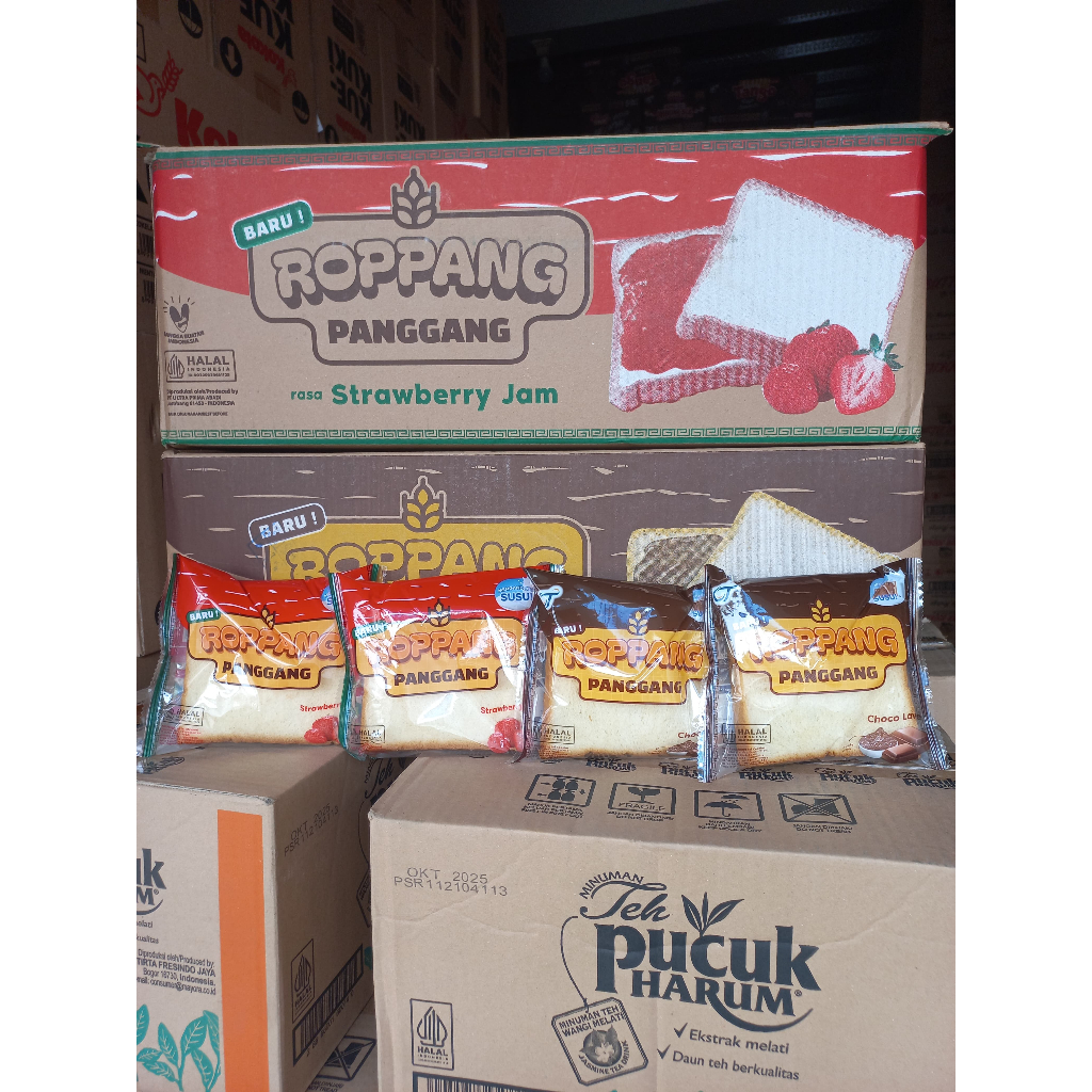 Jual Roti roppang panggang 1 dus isi 60 pcs | Shopee Indonesia