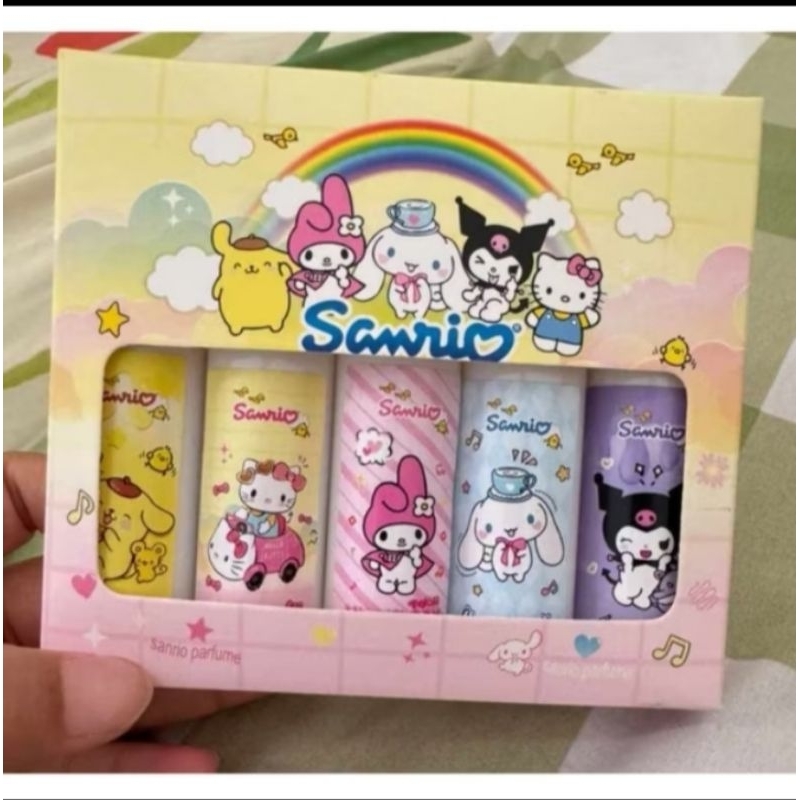 Jual Parfum Anak Giftset 5In1 Sanrio ( Isi 5 Botol) / Parfum Anak ...