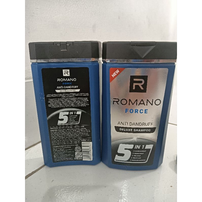 Jual Romano Force Anti Dandruff Deluxe Shampoo 170ML | Shopee Indonesia