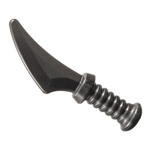 Jual LEGO Part 5685 Pearl Dark Gray Minifigure, Weapon Dagger / Knife ...