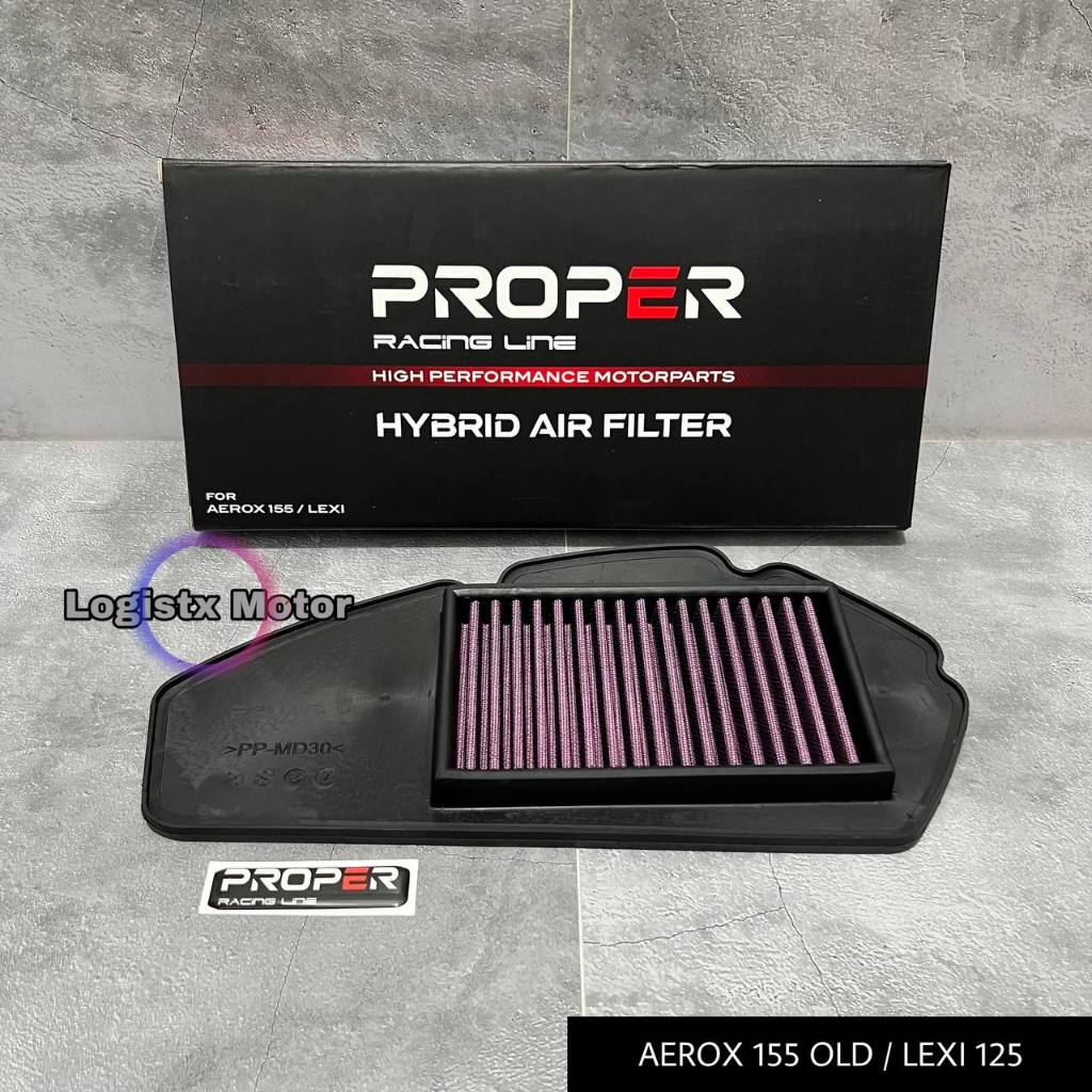 Jual Box Filter Udara Nemo Transparan Hawa Aerox 155 Old V1 - Lexi 125 ...