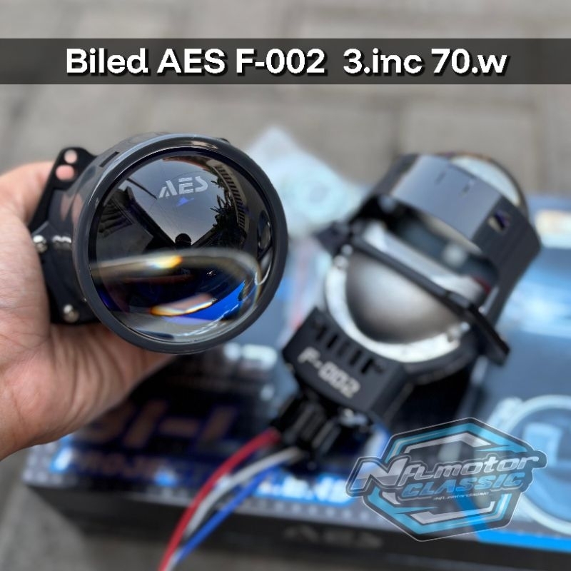 Jual Projie Proji Projector BILED AES F2 F002 65 Watt 3 Inch High Power bukan Turbo Gen2 F1 70w ...