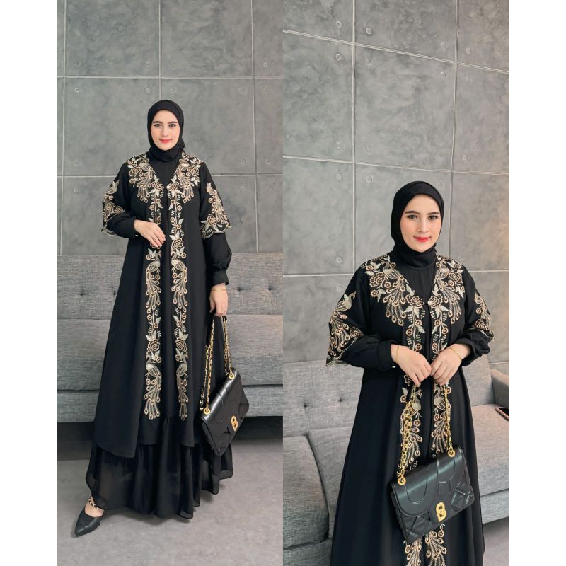 Jual GAMIS ABAYA TURKEY //TERBARU // SUPER MEWAH // VIRAL // REALPICT OUTER LEPAS PASANG BORDIR ...