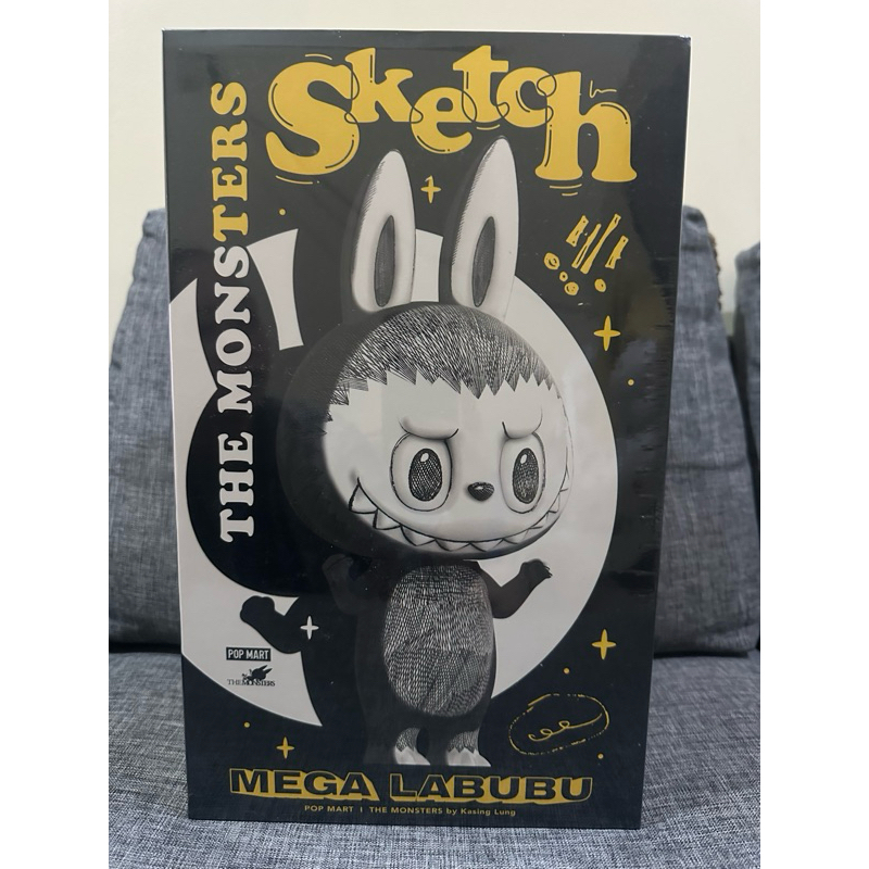 Jual POP MART Mega Labubu Sketch 400% | Shopee Indonesia