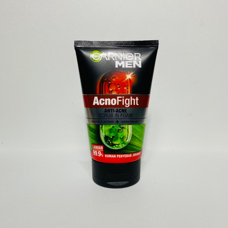 Jual Garnier Men Acno Fight Anti Acne 100g | Shopee Indonesia