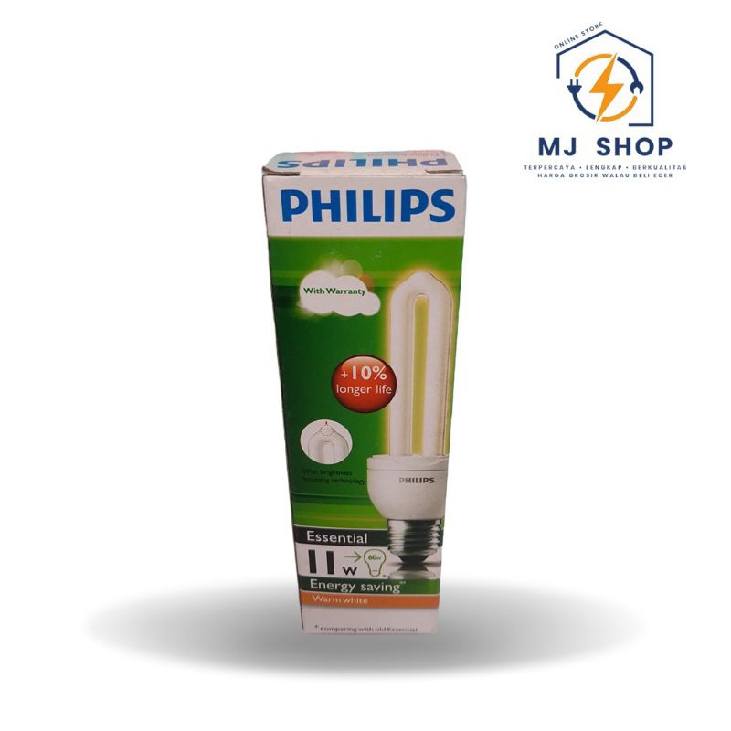 Jual Lampu philips PLC 11 watt warm white | Shopee Indonesia