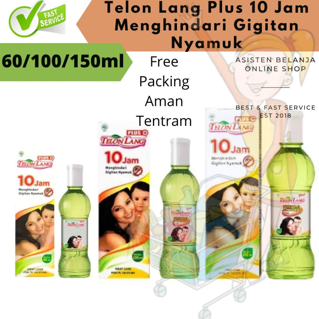 Jual Minyak Telon Lang Plus 10 jam Menghindari Gigitan Nyamuk 60 100 150ml cap caplang | Shopee ...