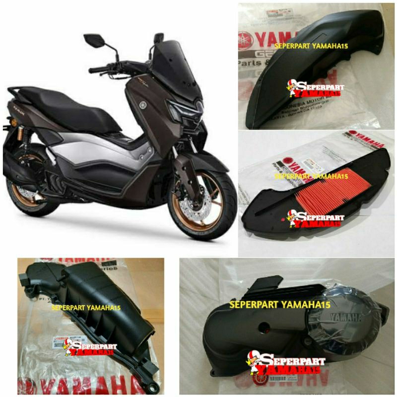 Jual COVER BOX FILTER COVER CVT NMAX TURBO TECH MAX ORIGINAL YGP ...