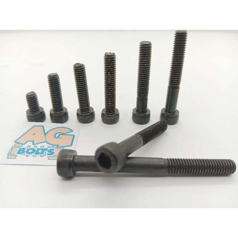 Jual Baut L Hitam / Baja M6 ( Baut 10 an ) Panjang 1 s/d 10 cm Grade 12 ...
