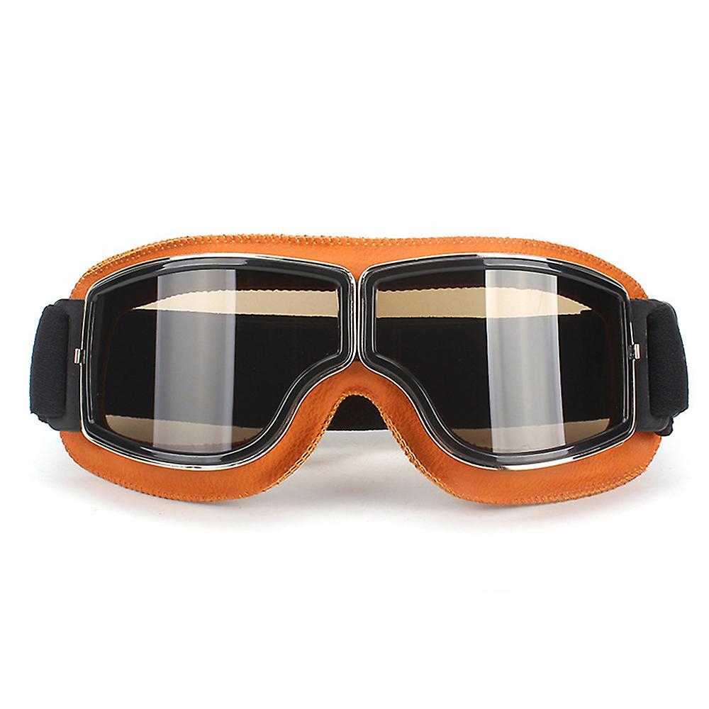 Jual Kacamata Motor Motorcycle Safety Goggles Foldable Vintage - OZ-15 ...