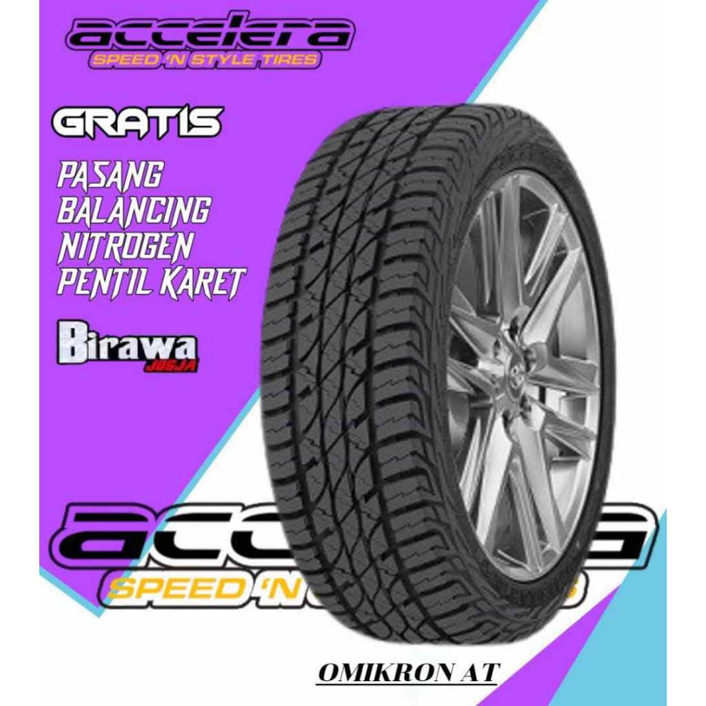 Jual Ban Accelera Omikron A/T 265/70 R17 Terlaris Ban Mobil Pajero ...
