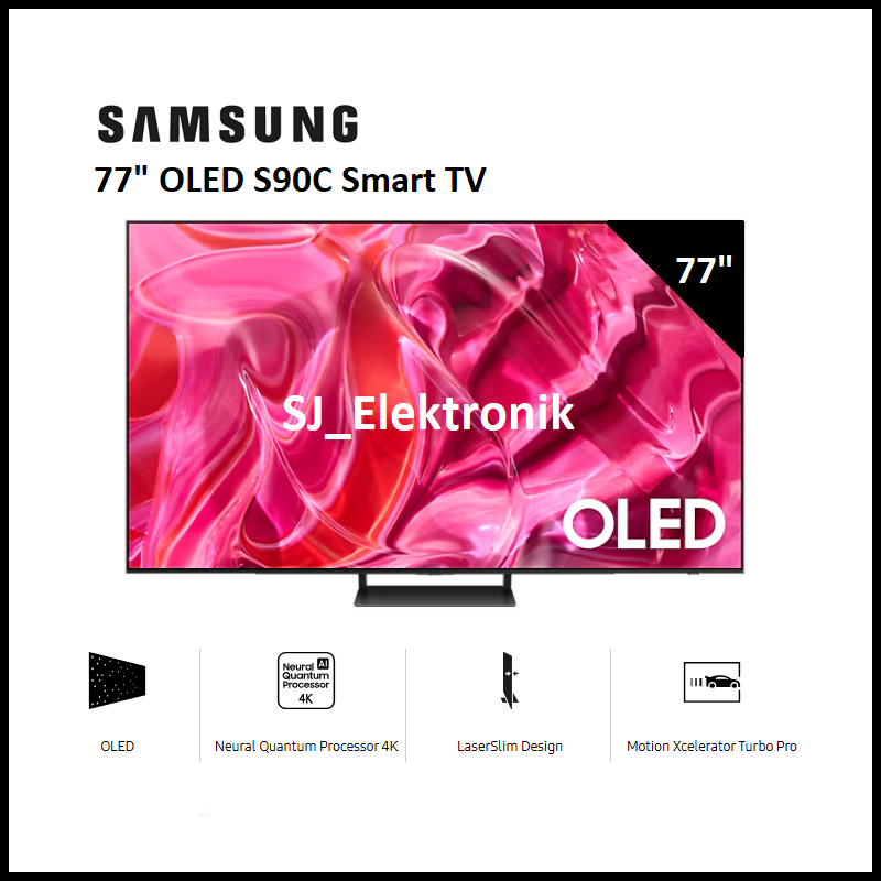 Jual Samsung 77S90C / 77S90 OLED S90C 4K Smart TV | QA77S90C OLED 77 ...