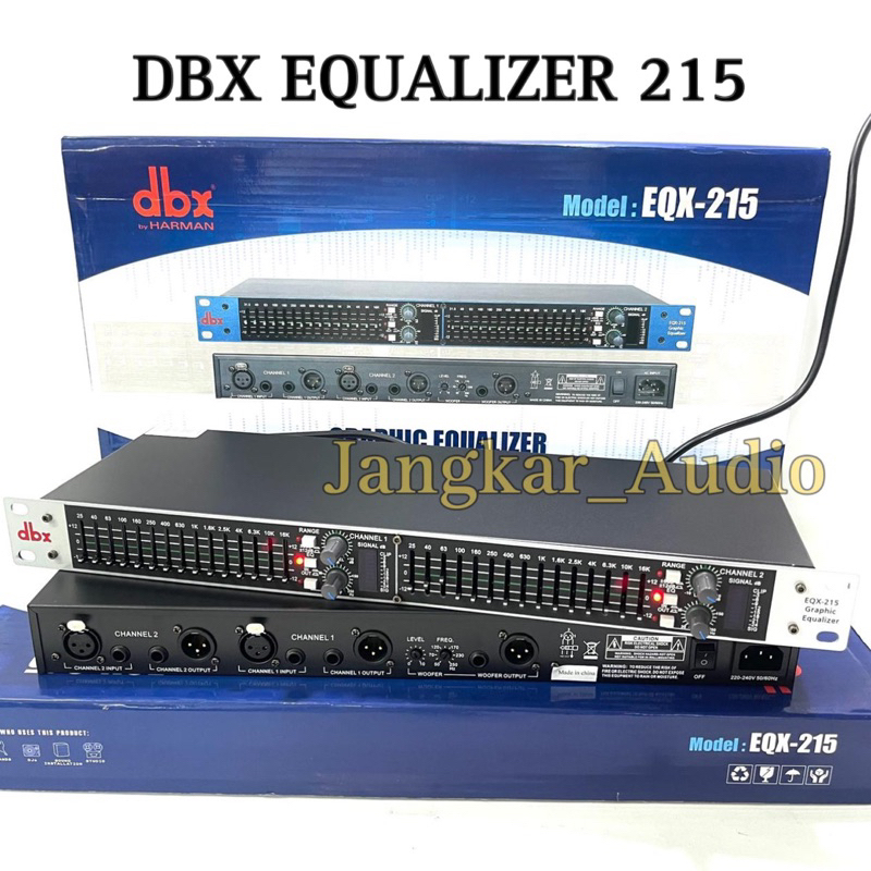 Jual Equaliser DBX EQX 215 Plus Subwoofer Grade A New Model / dbx eqx215 plus new model ( Bisa ...