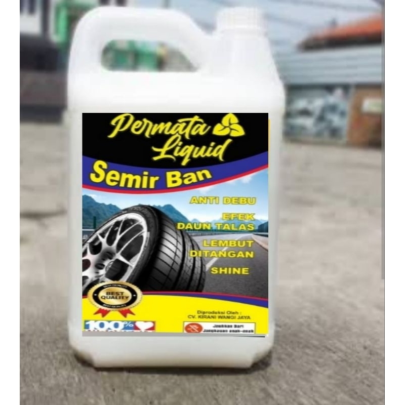 Jual SEMIR BAN MOBIL DAN MOTOR 5ltr | Shopee Indonesia