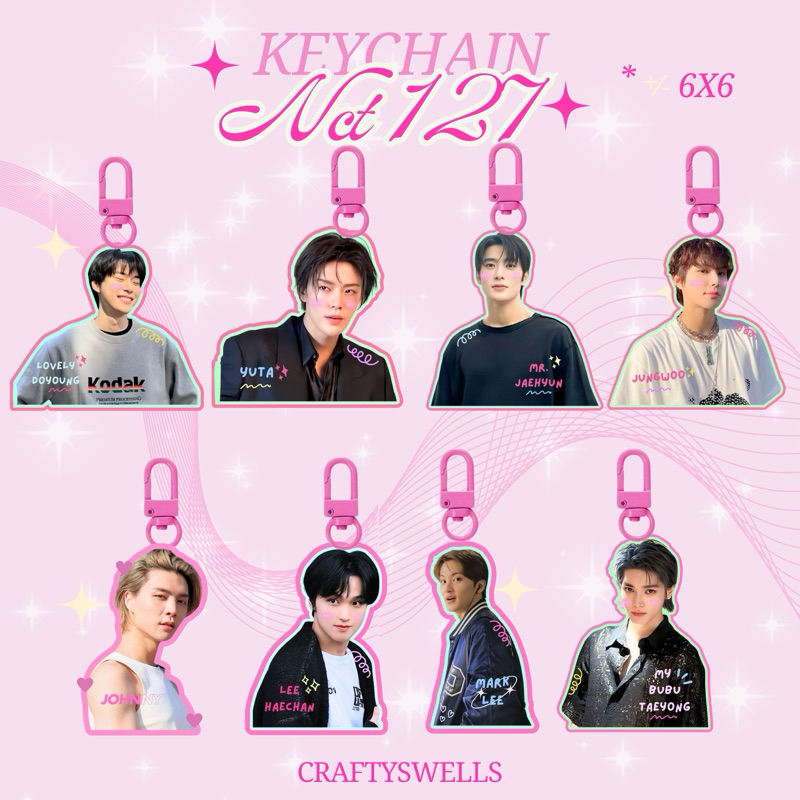 Jual KEYCHAIN NCT 127 | KEYCHAIN KPOP | Shopee Indonesia