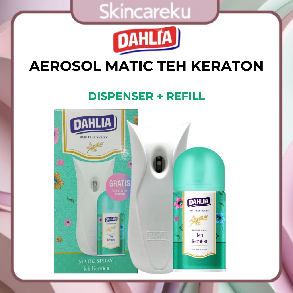 Jual Dahlia Aerosol Matic spray - Teh Keraton | Dispenser + aerosol ...