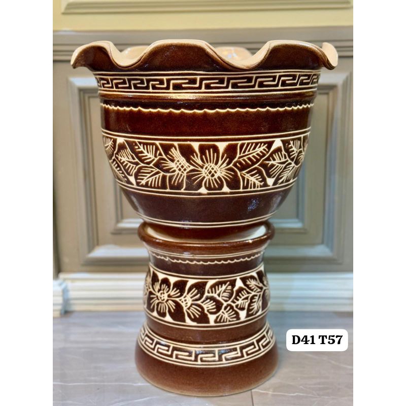 Jual Pot Keramik Lokal D40 Set Shanghai (Harga yg tertera di atas blm ...