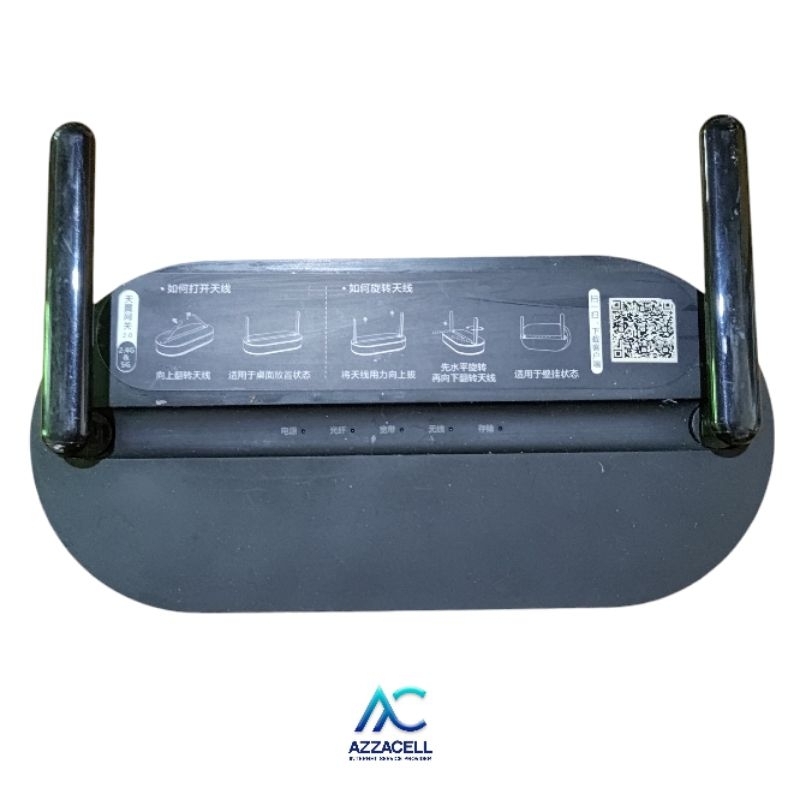 Jual ont fiberhome hg6821t-u xpon 5g dualband mini set adaptor 12v 2a ...