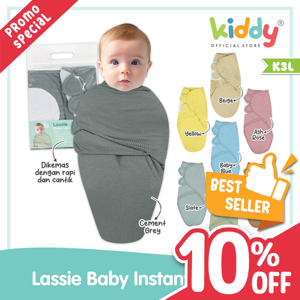 Jual Kiddy Bedong Instant Bayi / Selimut Tidur / Baby Instant Swaddle ...
