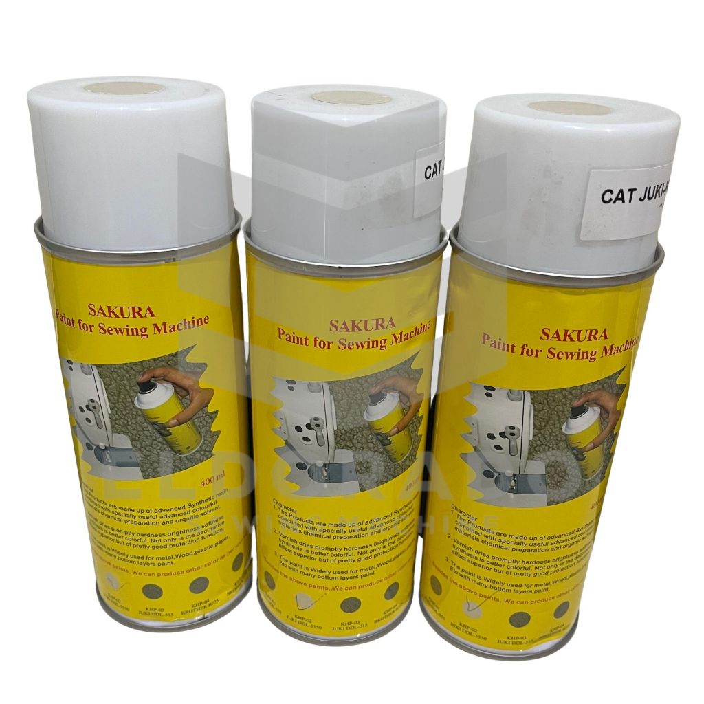 Jual CAT SAKURA KHP-02 JUKI DDL-5550 400ML - CAT MESIN JUKI KHP - 02 ...