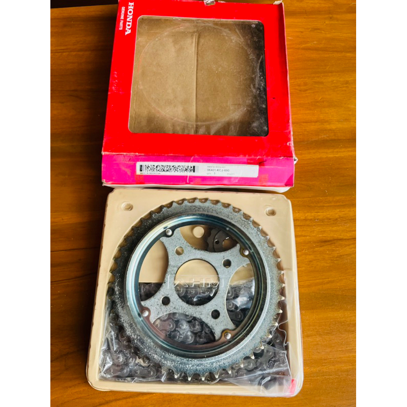 Jual RANTAI GIR GER GEAR SET GIRSET GERSET RANTE HONDA TIGER LAWAS ...