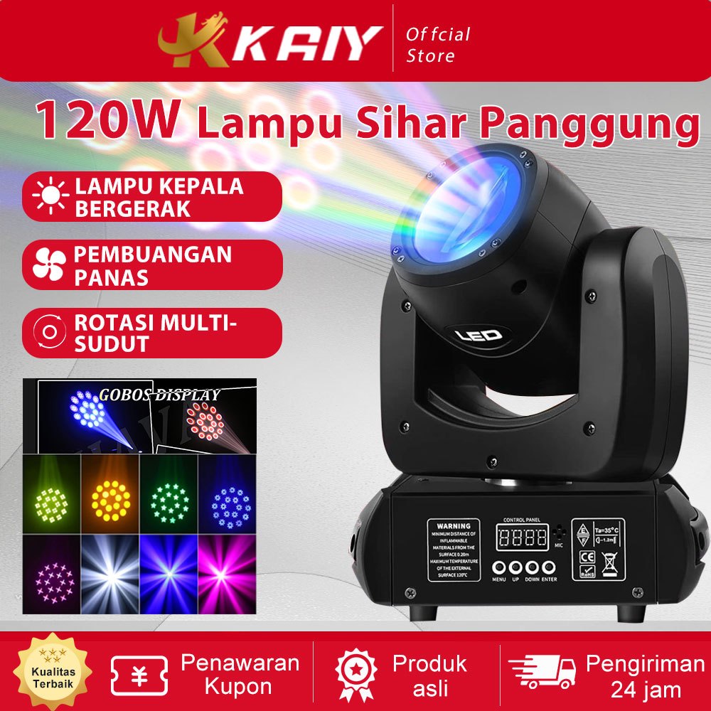 Jual Kaiy/beam mini/Lampu Sorot Panggung Light 100w Moving Head Beam ...