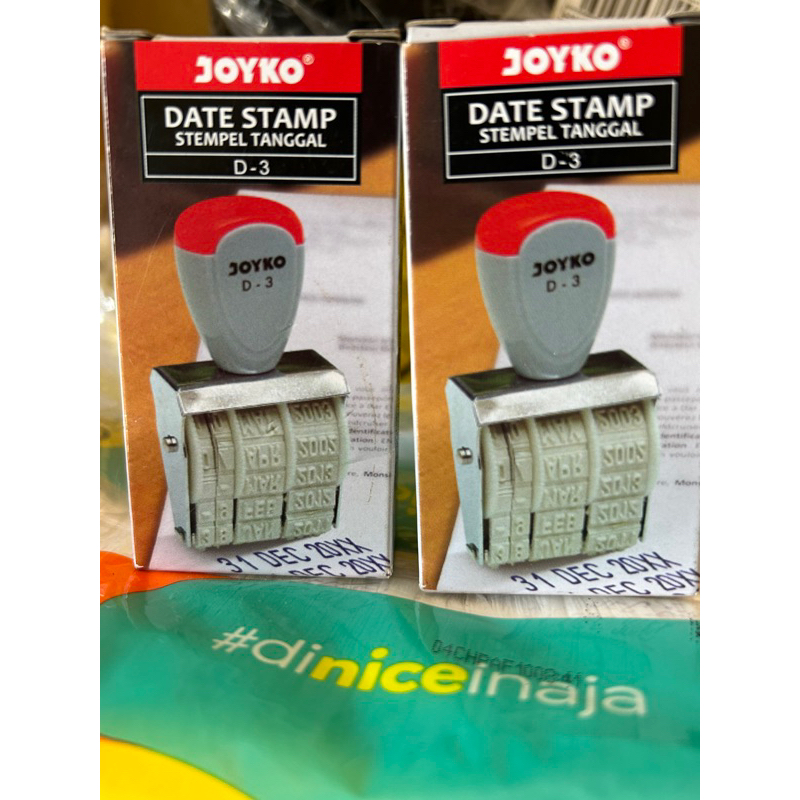 Jual Date stamp D-3 stempel tanggal | Shopee Indonesia
