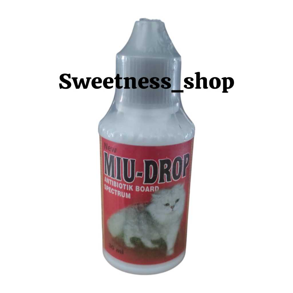 Jual Miu drop 30ml - Obat Antibiotik Kucing Cat 30ml | Shopee Indonesia