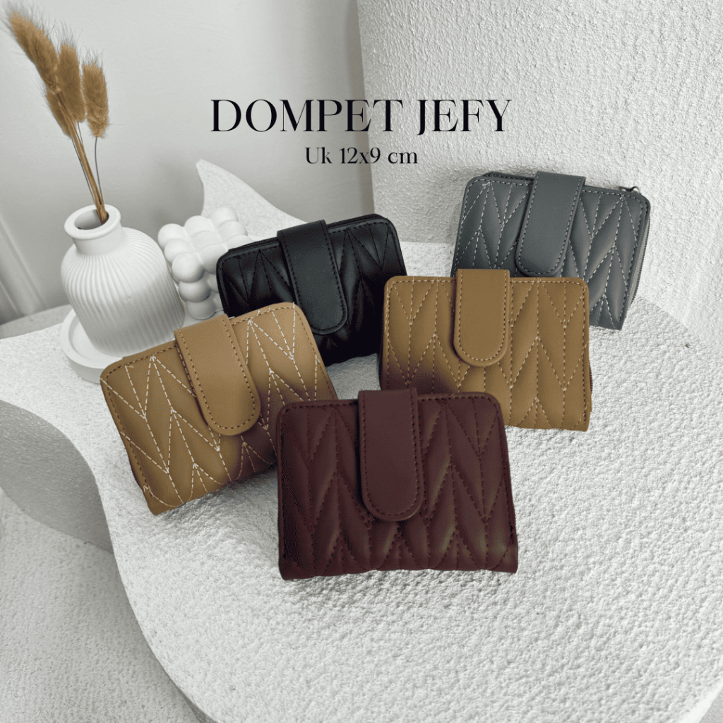 Jual Dompet Wanita DOMPET JEFY Dompet Lipat | Shopee Indonesia