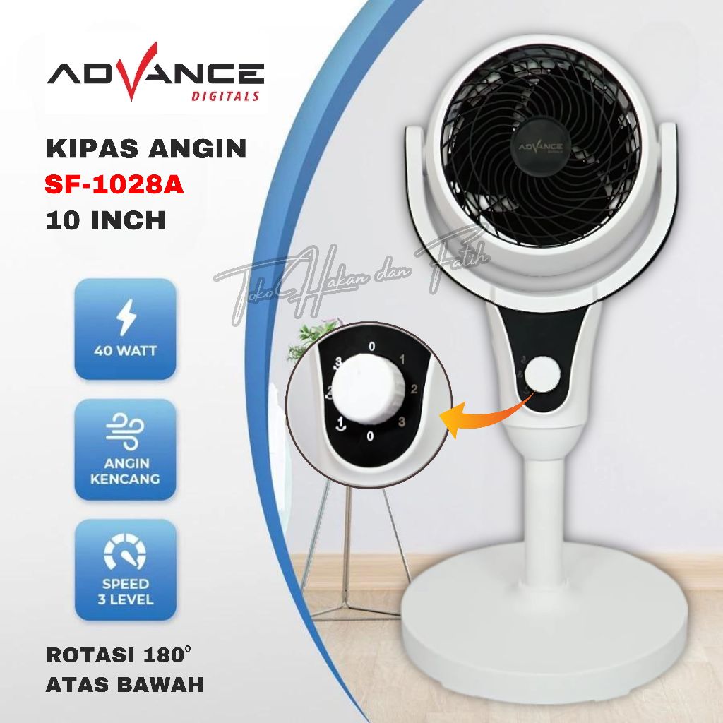 Jual Advance Kipas Angin Berdiri 10" inch SF 1028A Stand Fan | Stand ...