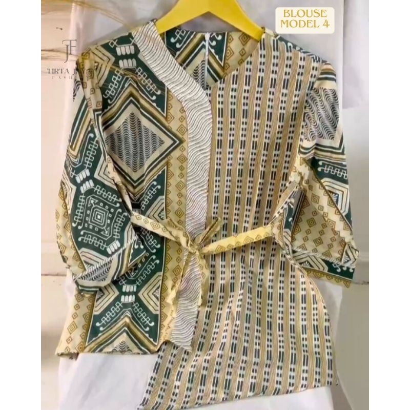 Jual BATIK WANITA TALI MODEL 4 BATIK NUSANTARA | Shopee Indonesia