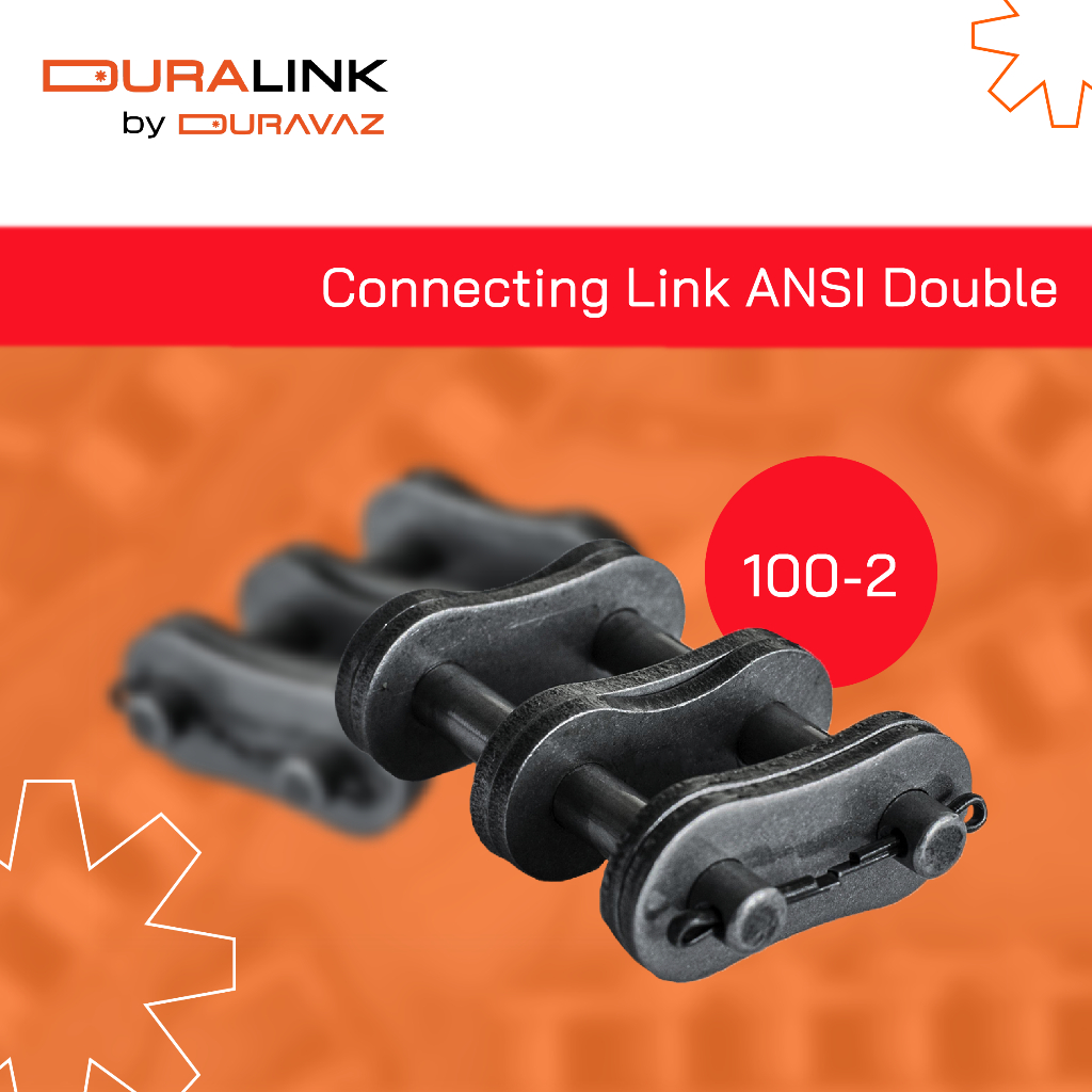 Jual CONNECTING LINK / KANCINGAN RANTAI/ SAMBUNGAN RANTAI RS 100 DOUBLE ...
