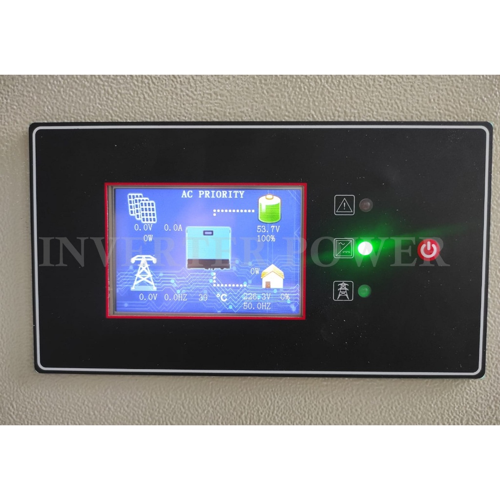 Jual LF Series 6KW Off grid hybrid solar inverter with LVD, fiture ATS ...