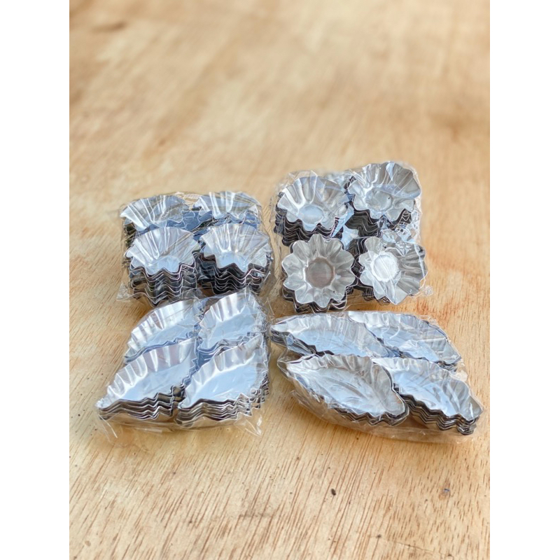 Jual ISI 20pcs Cetakan Nastar Bentuk Daun Dan Bunga | Shopee Indonesia