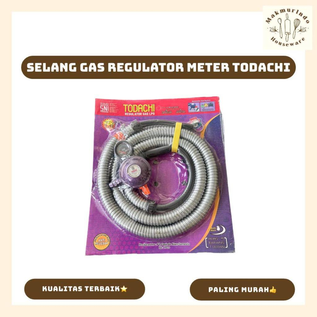 Jual Selang Gas Regulator 1,8 Meter - MAKMURINDO HOUSEWARE | Shopee ...