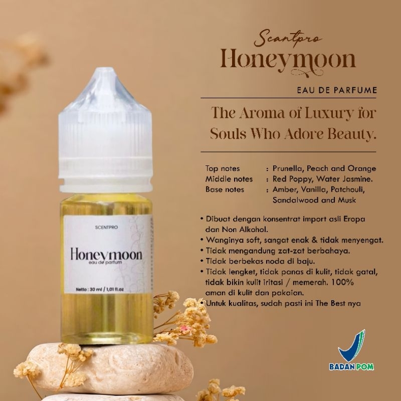 Jual PARFUM SCENTPRO HONEYMOON PARFUM PEMIKAT WANITA TERLARIS NO. 1 ...