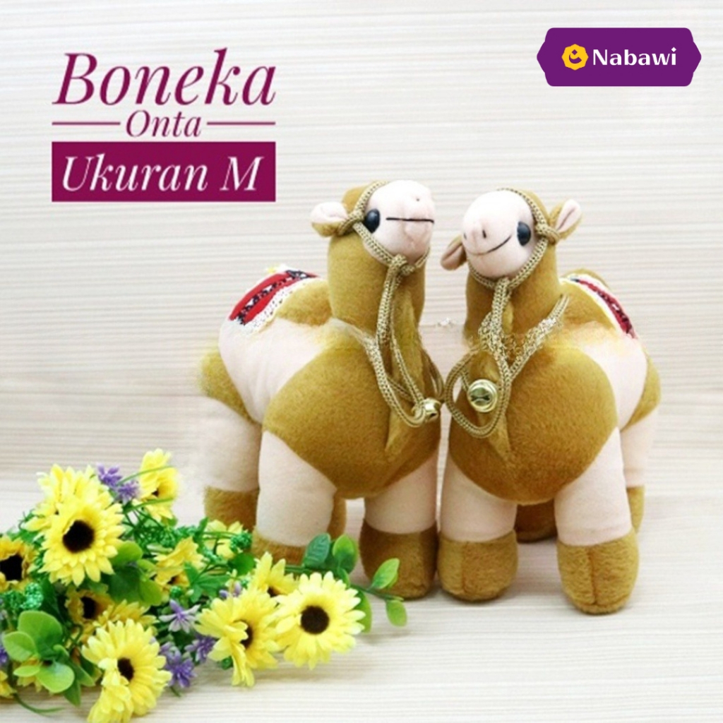 Jual Boneka Onta Unta Camel Ukuran M Souvenir Oleh Oleh Haji dan Umroh ...