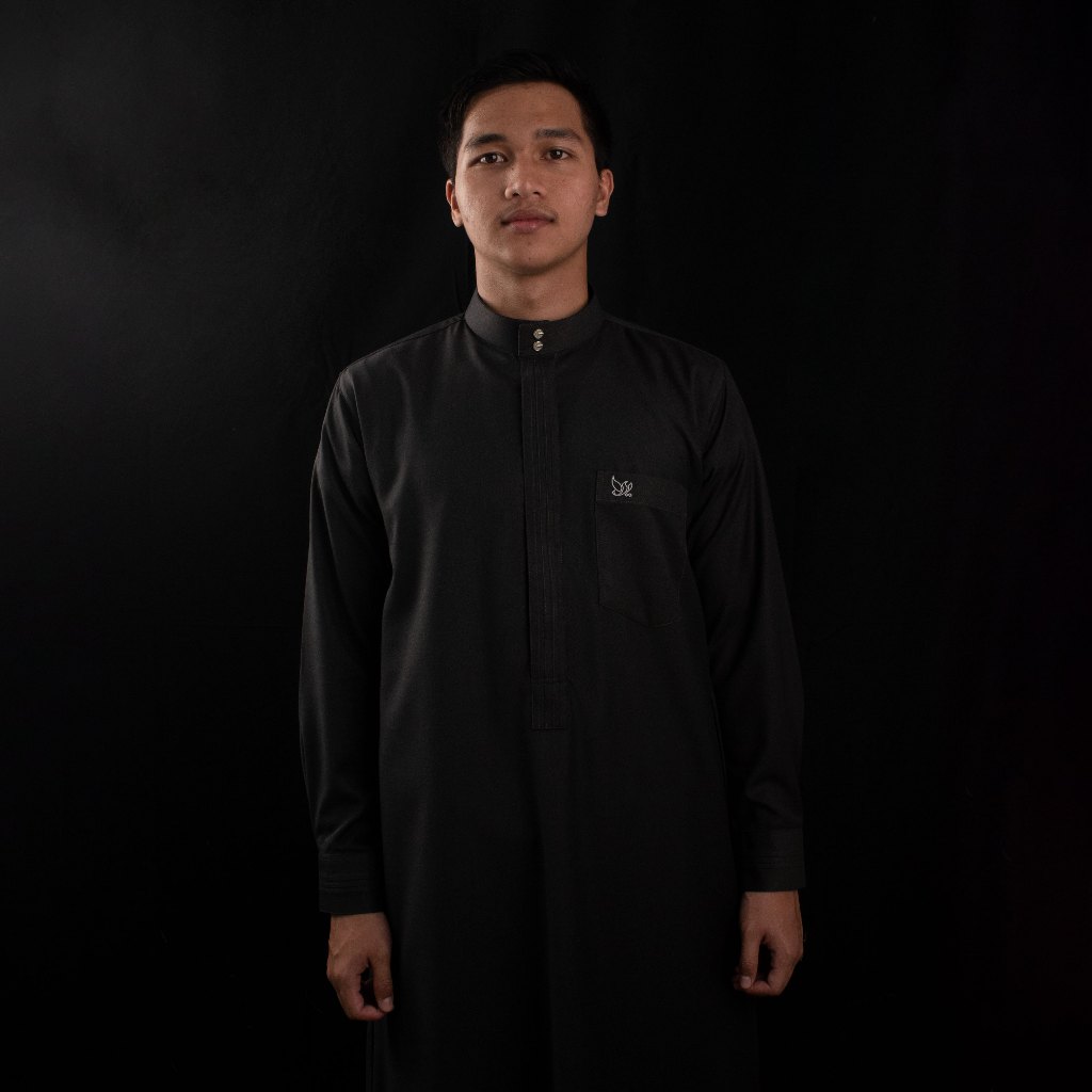 Jual Yateer Gamis Pria Premium Semiwool Italy Dark Brown | Shopee Indonesia