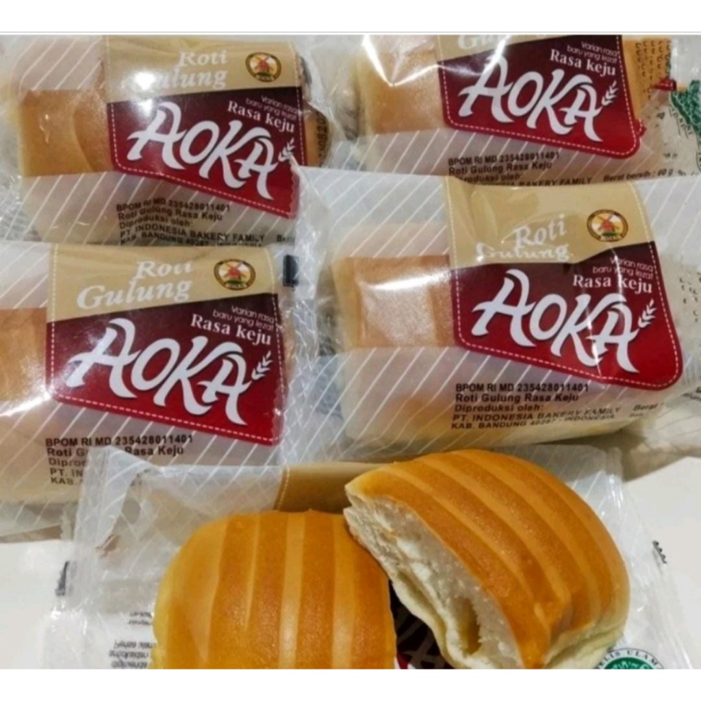 Jual Aoka Roti Gulung 65gr(dus) | Shopee Indonesia