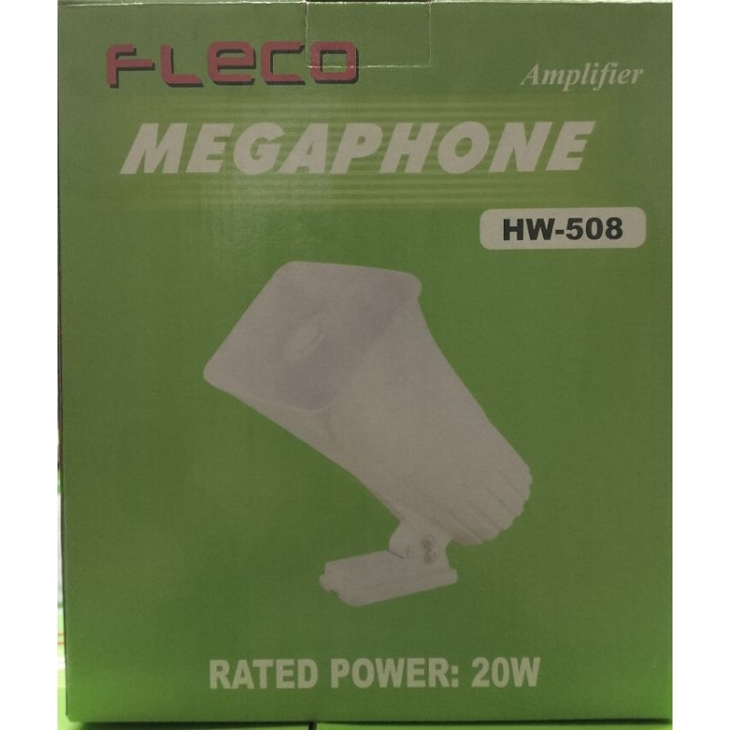 Jual Toa Pengeras Suara FLECO HW-508 20Watt | Megaphone Audio Amplifier ...
