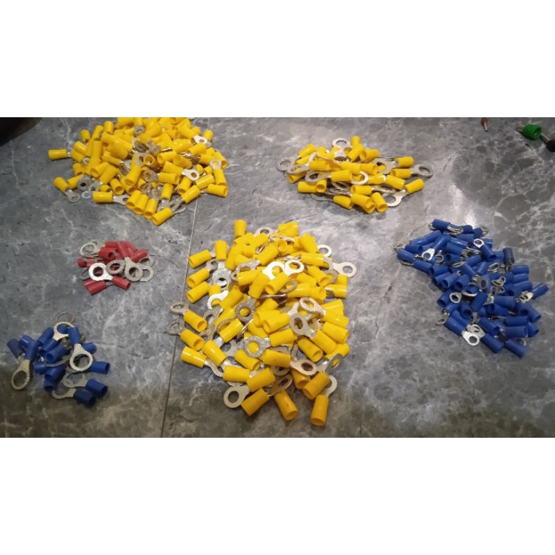 Jual Skun Tembaga - Cable Lug - Skun dg Cover Isolator Plastik Kuning ...