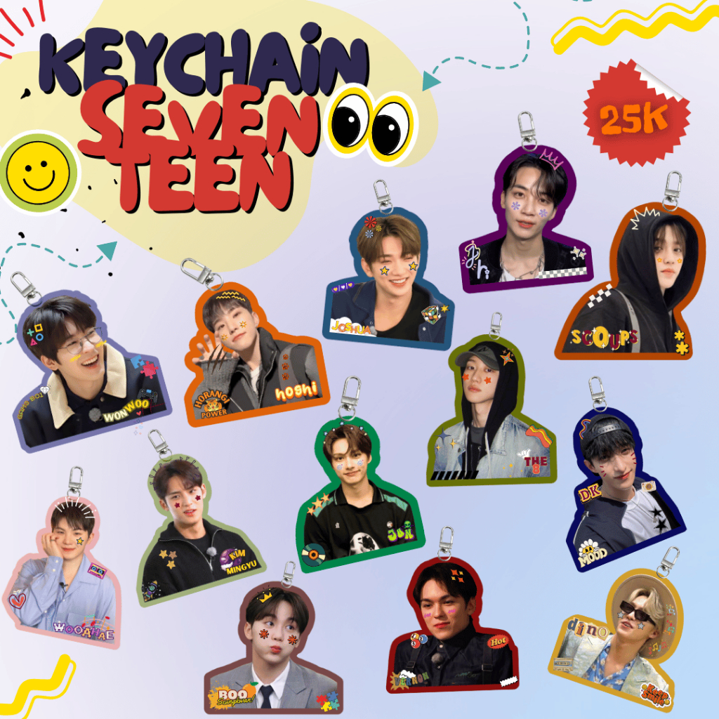 Jual KEYCHAIN SEVENTEEN K-Pop | Shopee Indonesia
